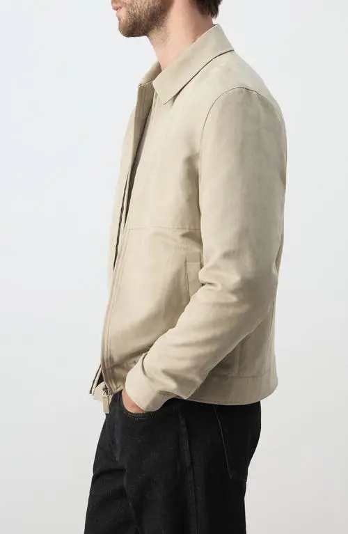 Mango Faux Suede Jacket