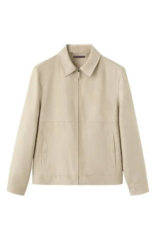 Mango Faux Suede Jacket