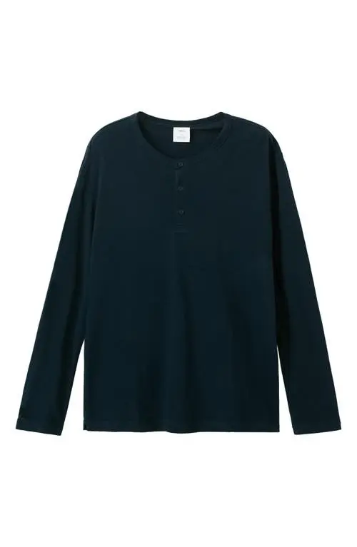 Mango Linen Blend Henley