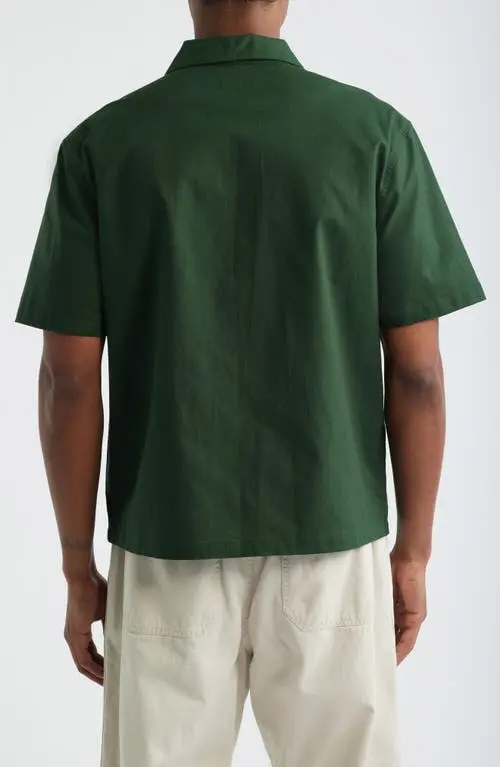 PACSUN Elai Cotton & Linen Camp Shirt