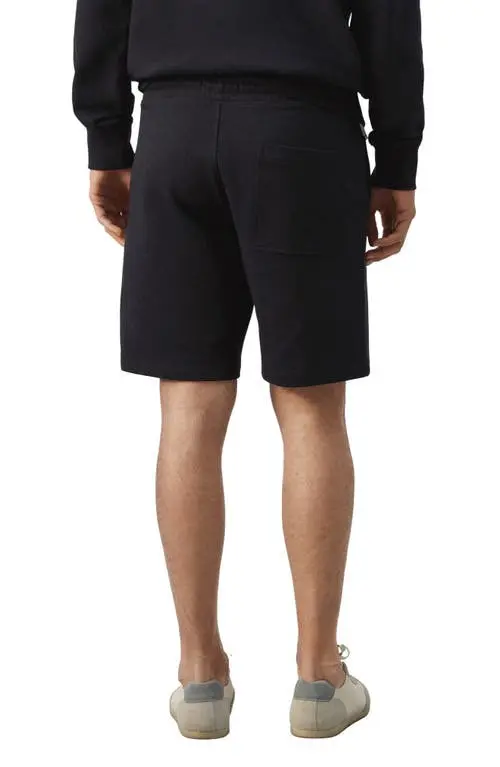 Mango Cotton Drawstring Bermuda Shorts - Navy
