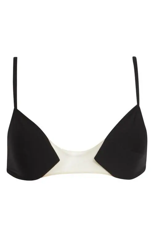 Rick Owens Intimo Bikini Top - Black/natural