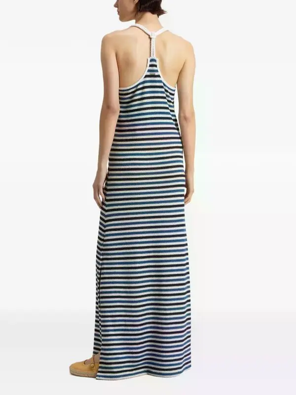 Woolrich Striped Shoulder Straps Dress