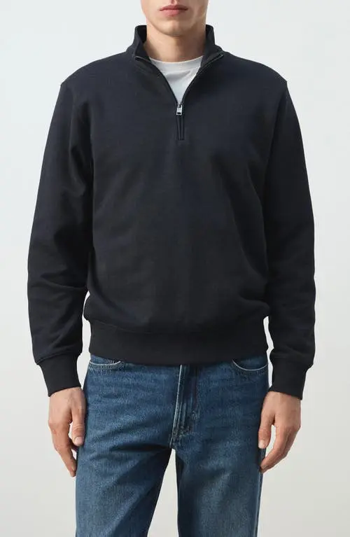 Mango Quarter Zip Pullover