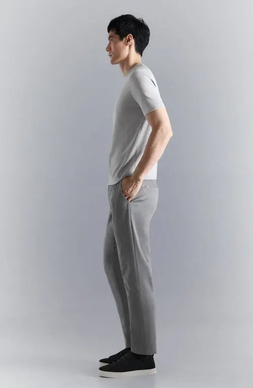 Mango Comfort Stretch Chinos - Grey