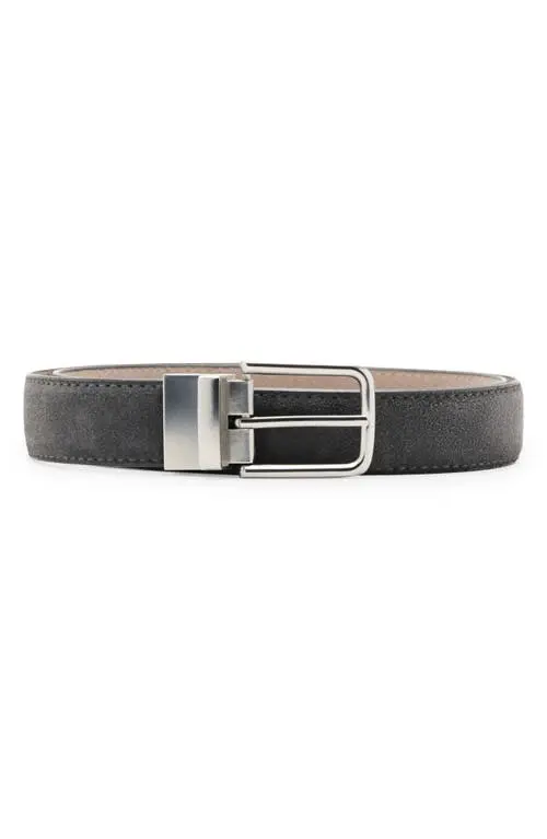 Mango Reversible Suede Belt - Sand