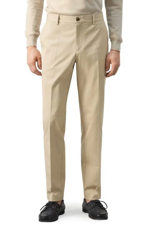 Mango Dublino Slim Fit Chinos - Beige