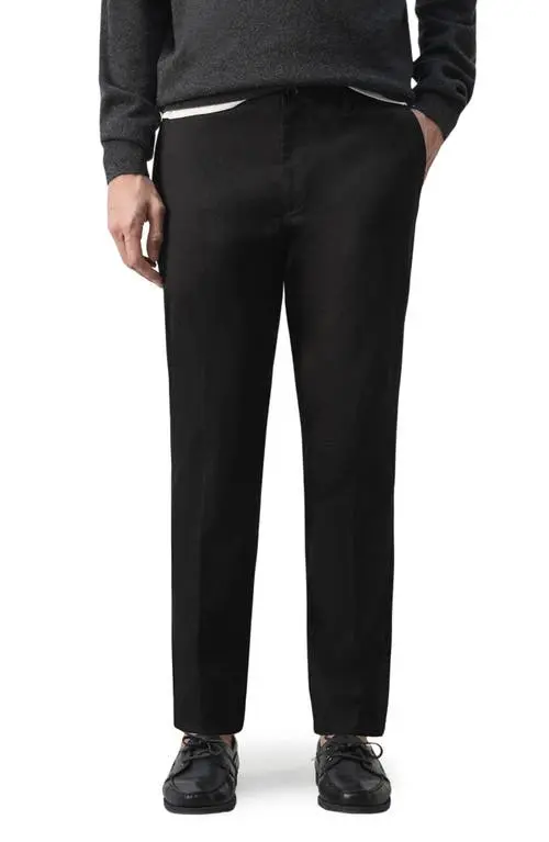 Mango Dublino Slim Fit Chinos - Black