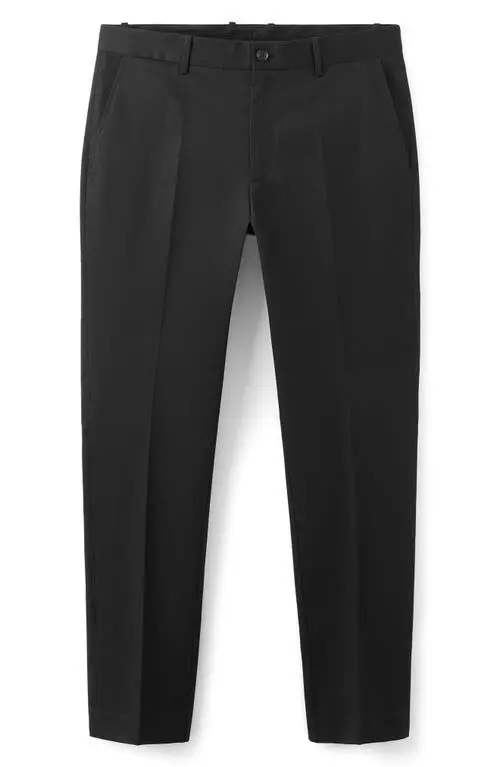 Mango Dublino Slim Fit Chinos - Black