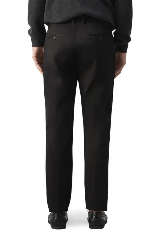 Mango Dublino Slim Fit Chinos - Black