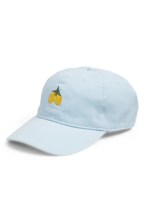 Treasure & Bond Embroidered Twill Baseball Cap - Limone