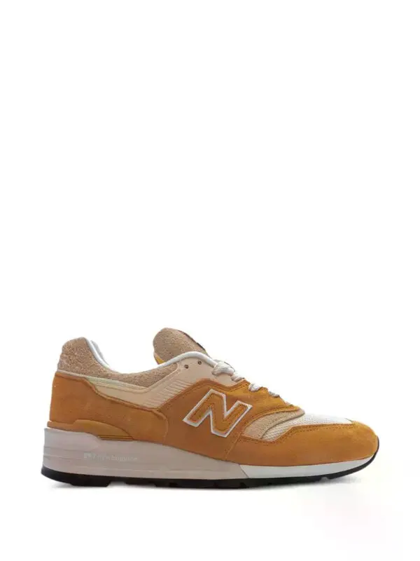 NEW BALANCE Side Logo Sneakers - Brown
