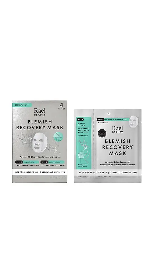 RAEL Microcrystal Blemish Recovery Mask 4 Count - N,a