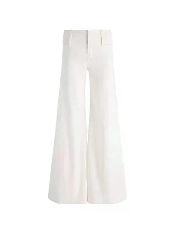 Alice + Olivia Olivia Wide-leg Trousers - White
