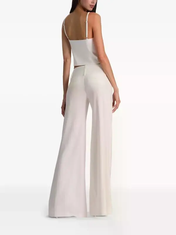 Alice + Olivia Olivia Wide-leg Trousers - White
