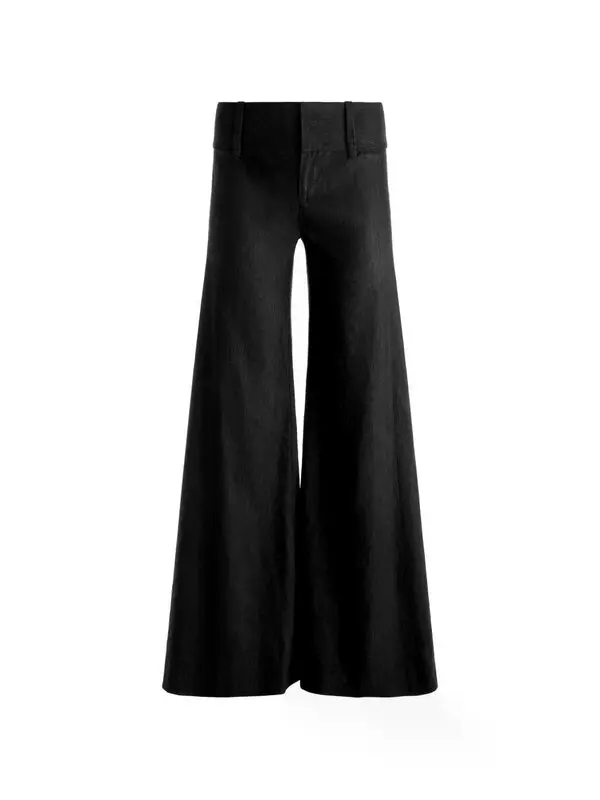 Alice + Olivia Olivia Wide-leg Trousers - Black