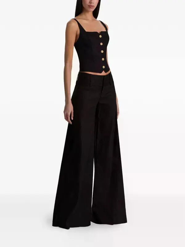 Alice + Olivia Olivia Wide-leg Trousers - Black