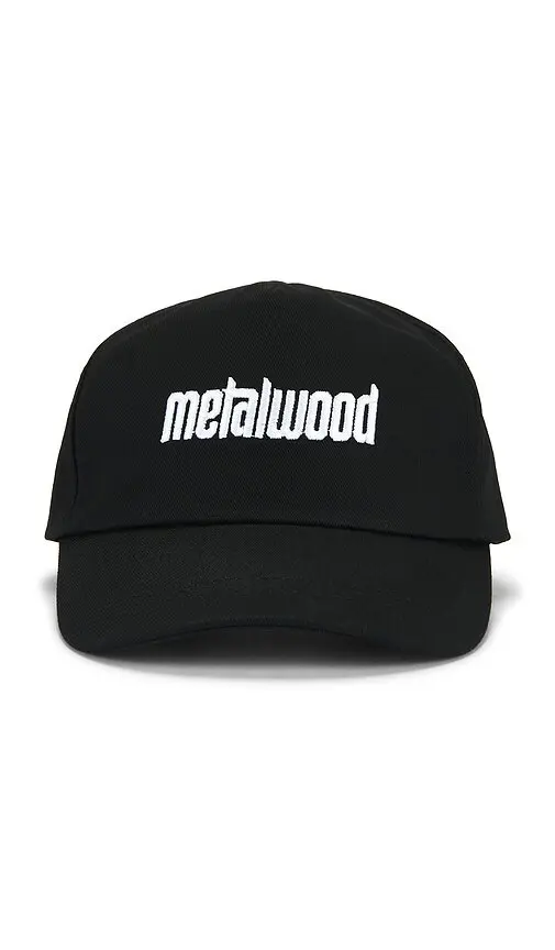 METALWOOD STUDIO Metal Logo 5-panel Hat - Black