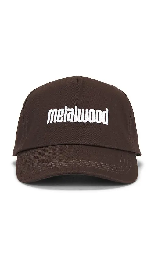 METALWOOD STUDIO Metal Logo 5-panel Hat - Brown