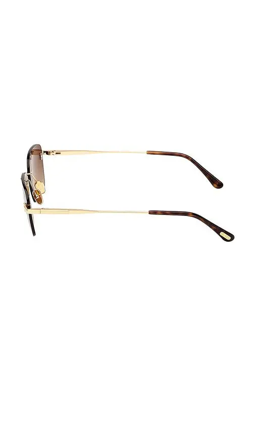 TOM FORD Jake Rimless Sunglasses