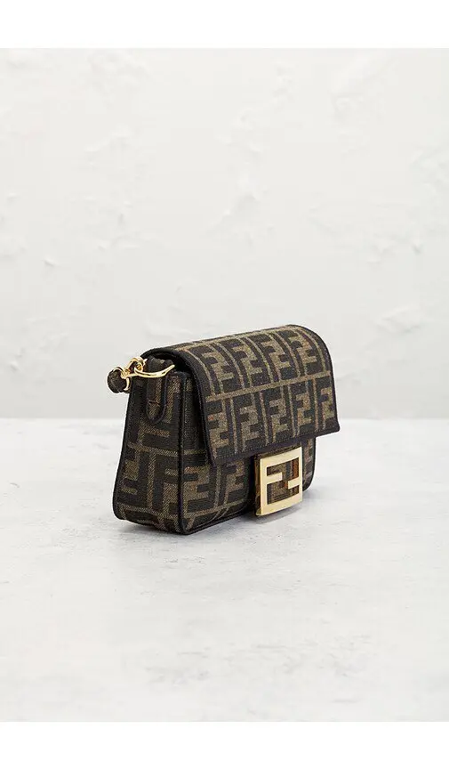 FWRD RENEW Fendi Ff 1974 Mini Baguette Shoulder Bag