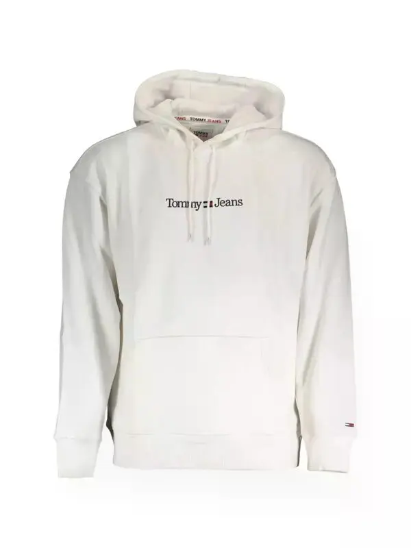 Tommy Hilfiger Logo-embroidered Hoodie - White