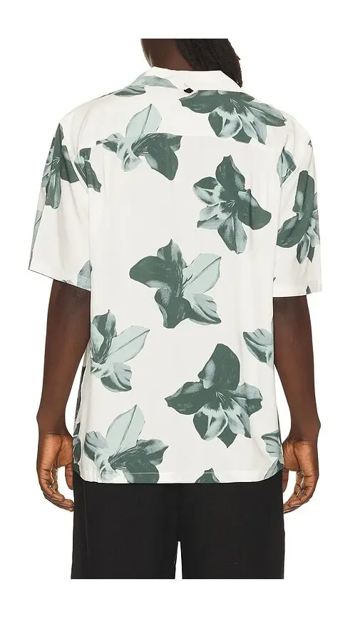 Rag & Bone Avery Printed Shirt In White