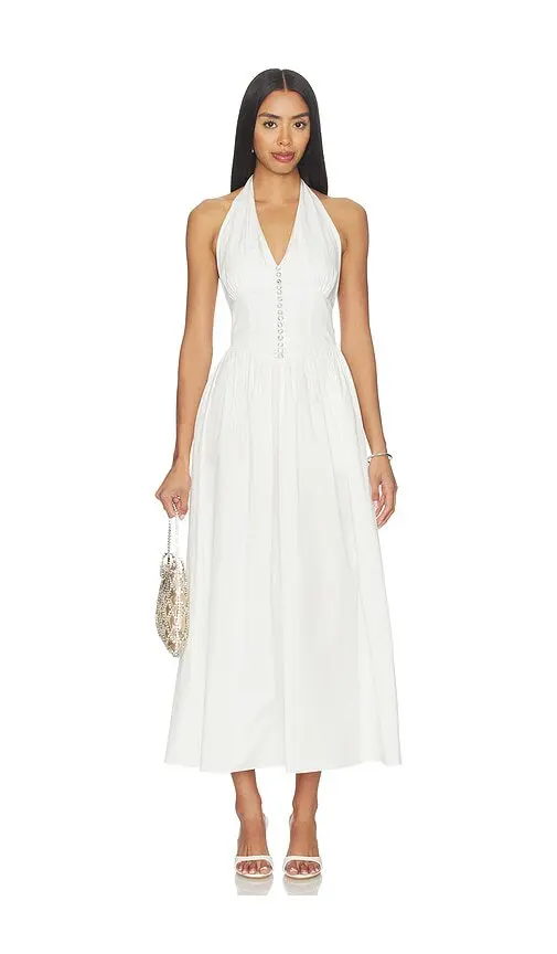 NANA JACQUELINE Isabella Dress - White