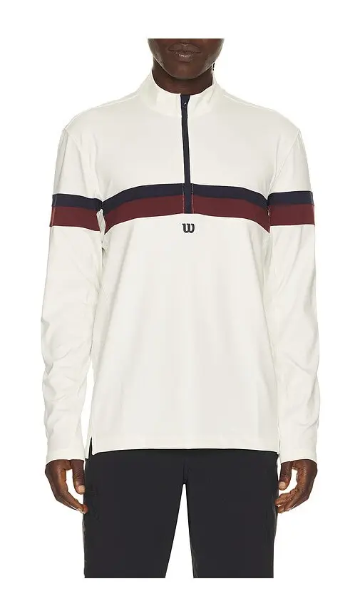Wilson Elevate Performance Half-zip - Sandrift