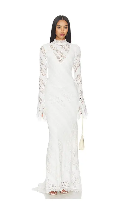 Bec & Bridge Henrietta Long Sleeve Gown