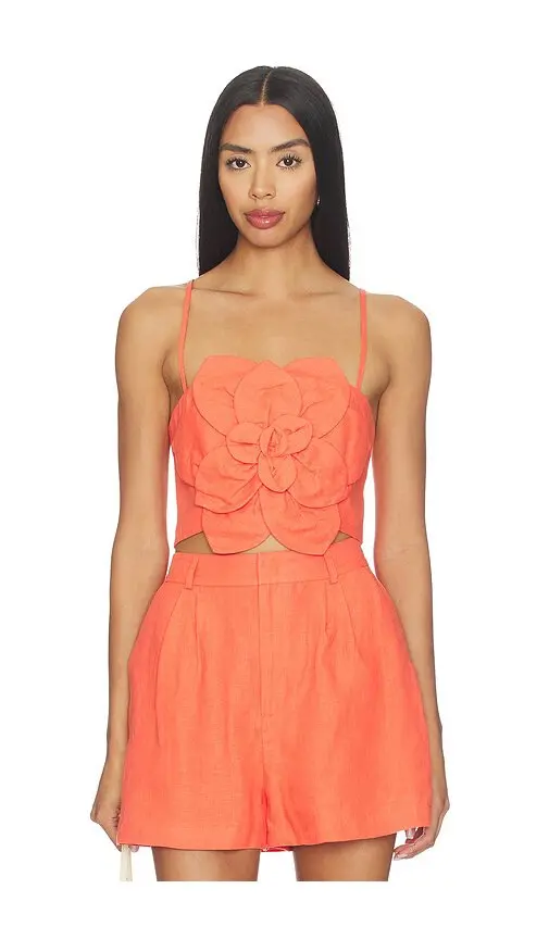 Yumi Kim Sahara Top - Tangerine