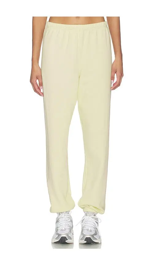 PERFECTWHITETEE French Terry Easy Sweatpant - Custard