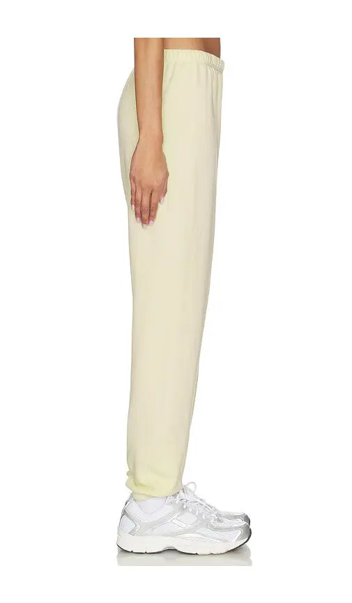 PERFECTWHITETEE French Terry Easy Sweatpant - Custard