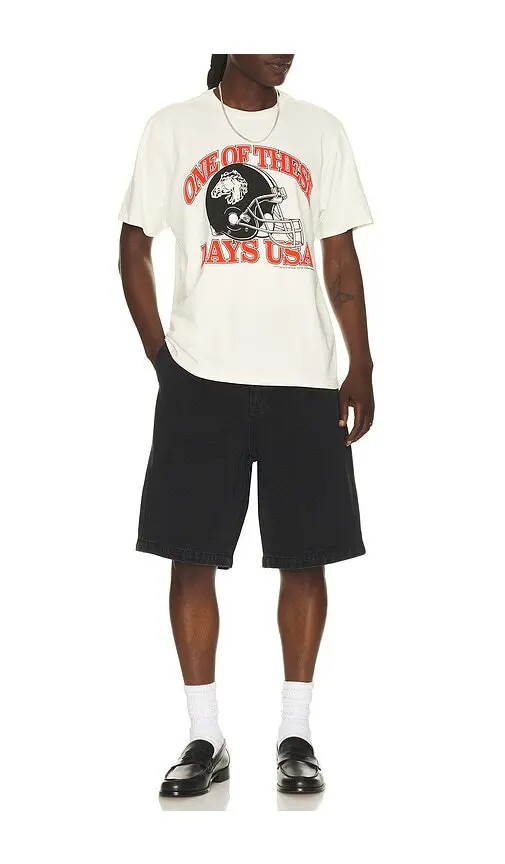 ONE OF THESE DAYS Days Usa Tshirt In Ivory