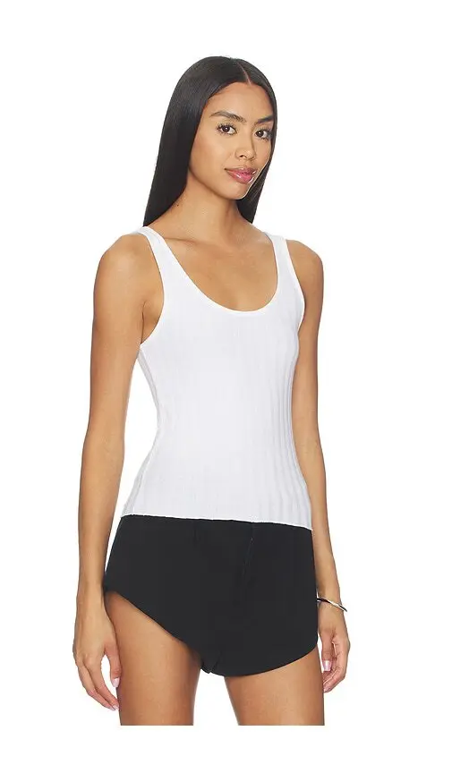 PERFECTWHITETEE Poorboy Rib Tank Top