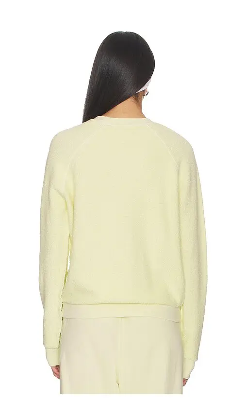 PERFECTWHITETEE Fleece Long Sleeve Crewneck Sweatshirt