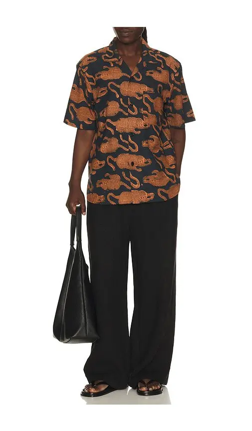 KARDO Ronen Shirt In Black - Multi