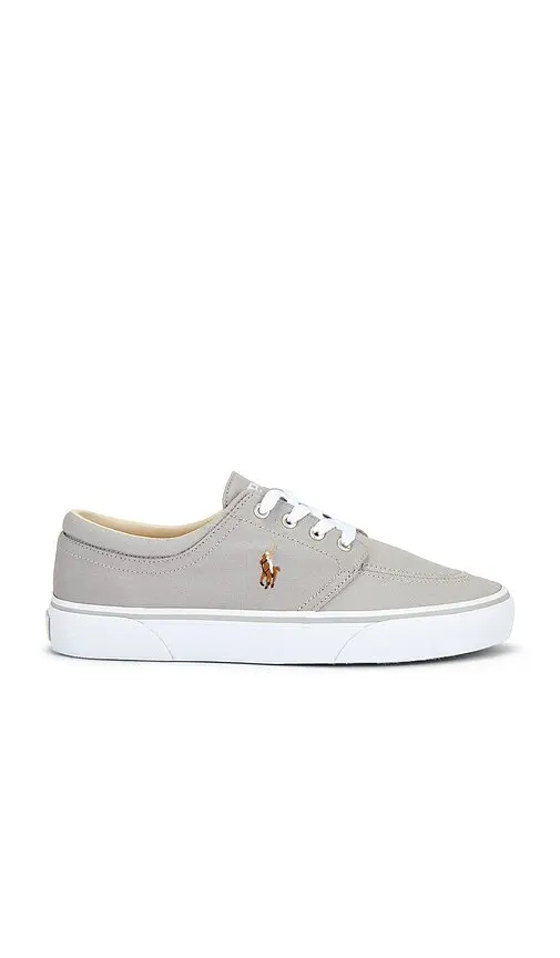 Polo Ralph Lauren Canvas Faxon Low Top Sneaker - Soft Grey