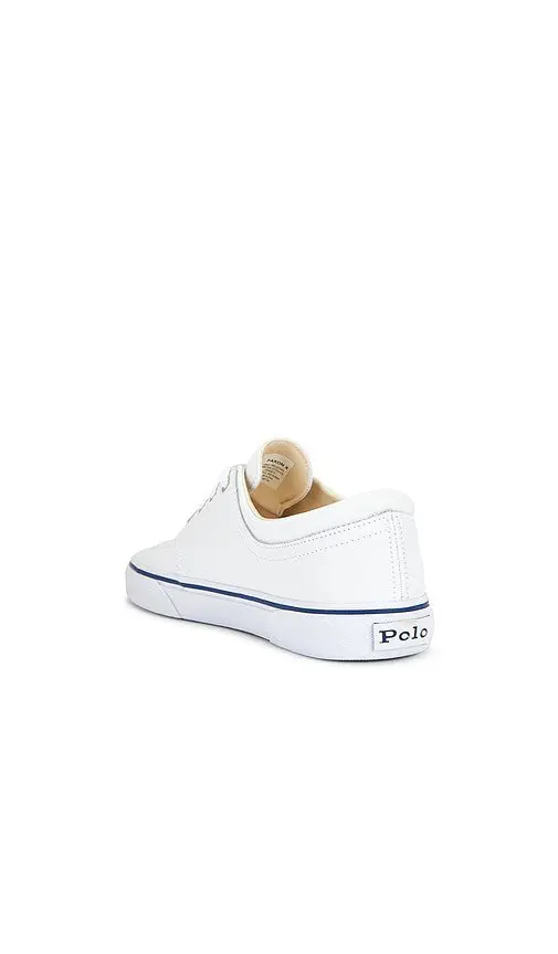 Polo Ralph Lauren Faxon Leather Low Top Sneakers