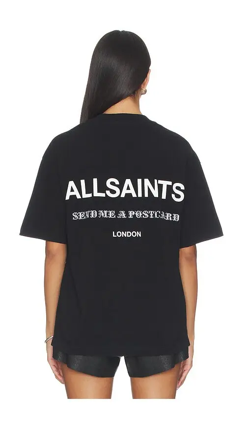 ALLSAINTS Dreamer Etta Graphic Cotton T-shirt - Black