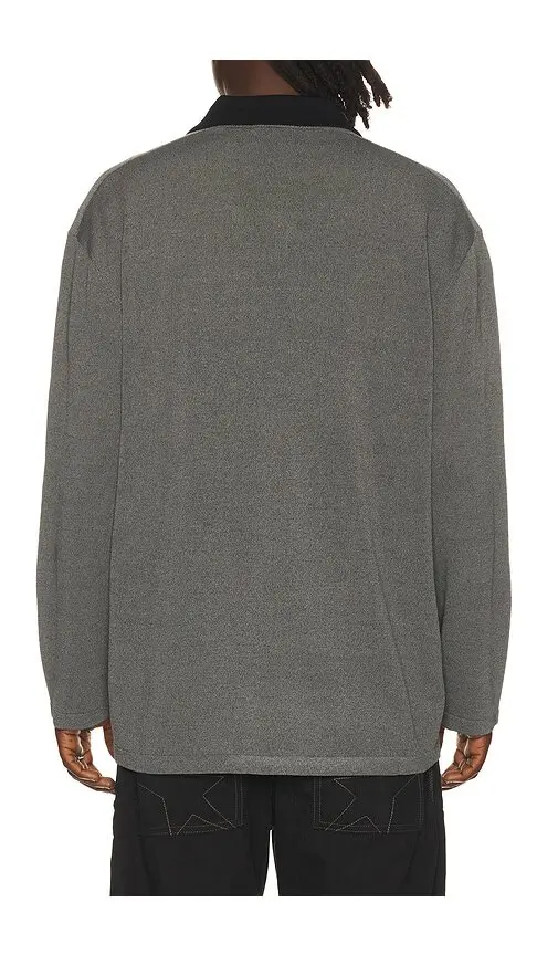 MADFRENZY Star Knit Zip Shirt