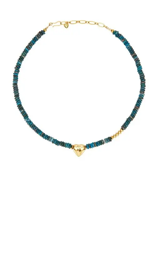 Brinker & Eliza Confetti Necklace - Blue Apatite