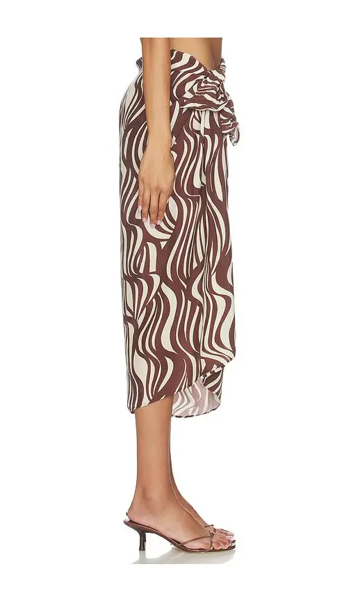 Enza Costa Sarong In Brown