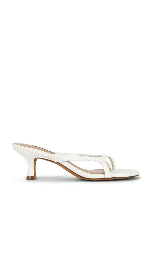 Steve Madden Brienna Sandal - White Leather