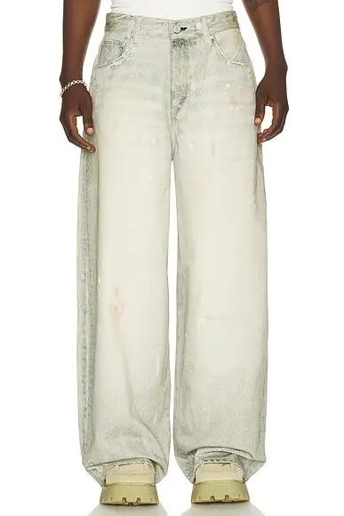 WON HUNDRED Lyon Printed Denim Jeans