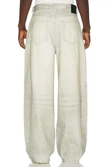 WON HUNDRED Lyon Printed Denim Jeans