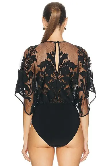 Norma Kamali Reverse Obie Bodysuit