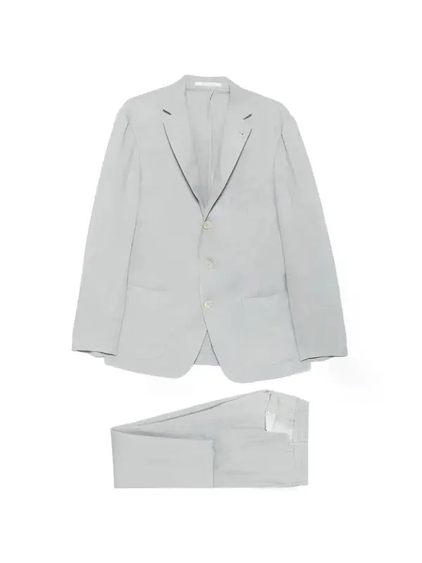 Eleventy Single-breasted Suit - Blue
