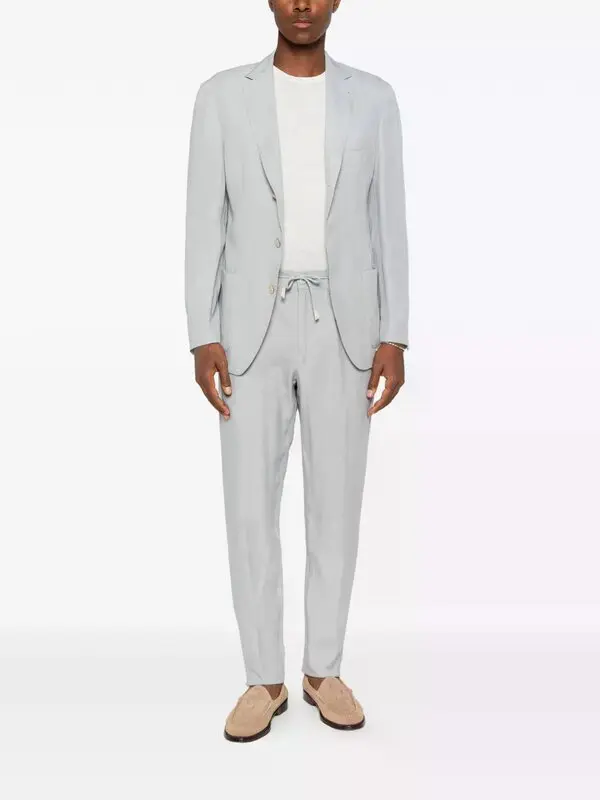 Eleventy Single-breasted Suit - Blue