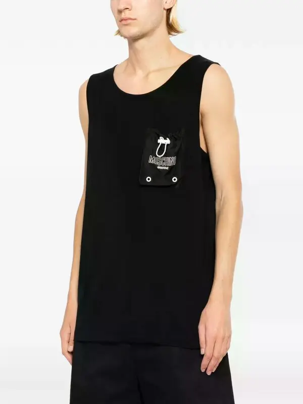Moschino Sleeveless Scoop-neck Vest
